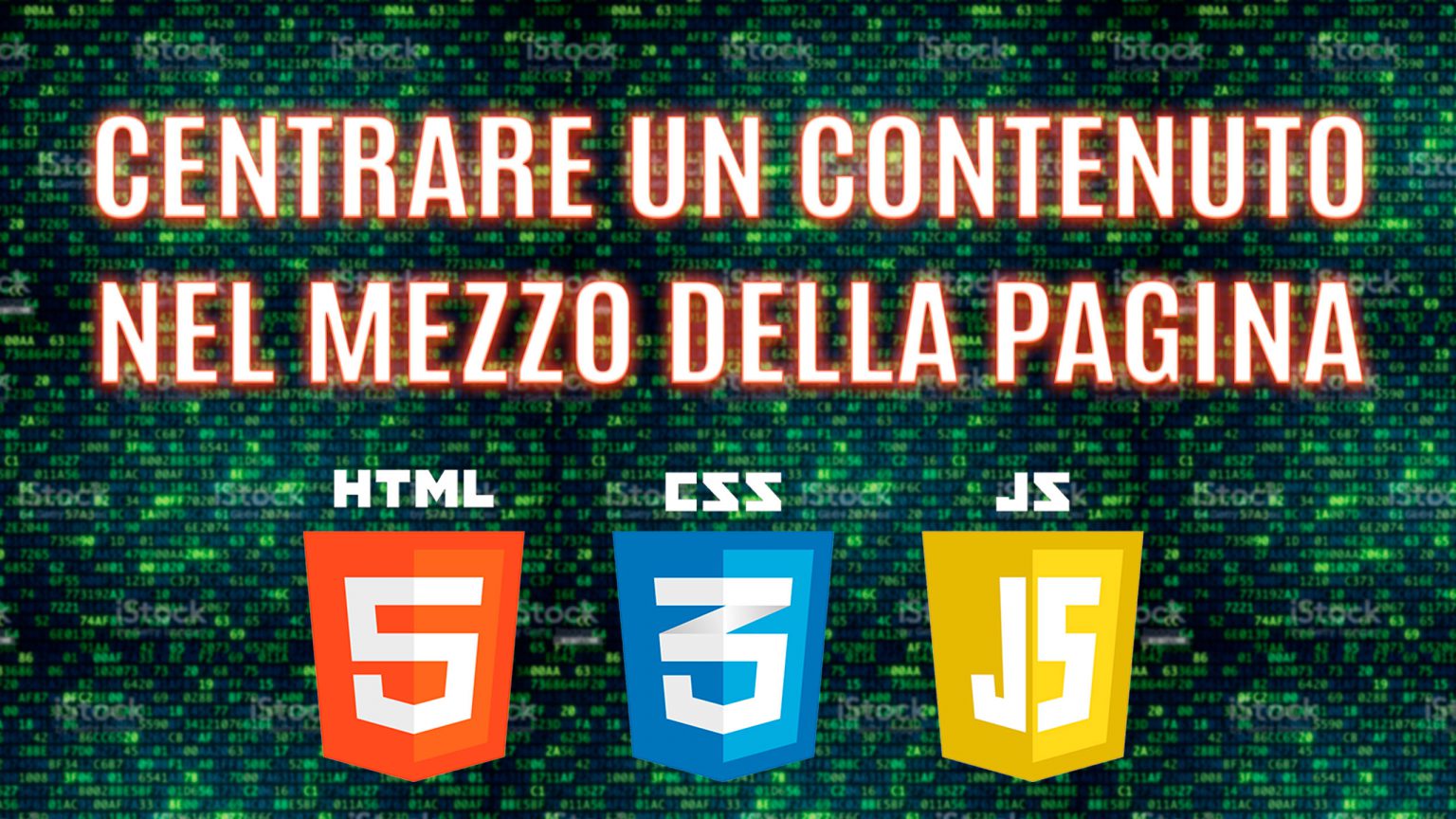 Centrare un titolo contenuto dentro ad un div nel mezzo della pagina ...